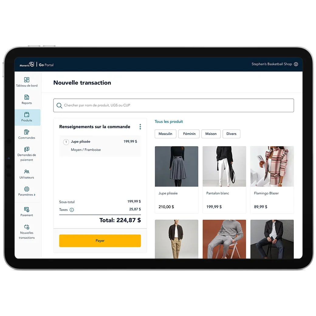 Moneris | Order a Solution