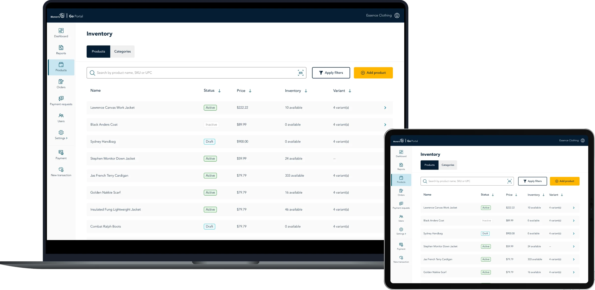 Moneris | Order a Solution